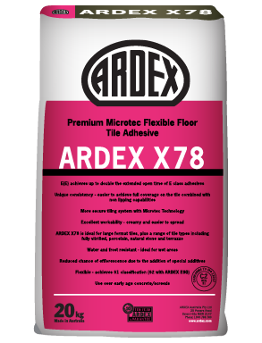 Ardex X78 20kg Polymer Modified Tile Adhesive - TradieCart