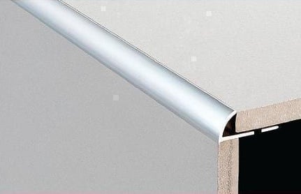 DTA Aluminum Round Edge Tiling Angle Bright Silver 6mm X 3m - TradieCart