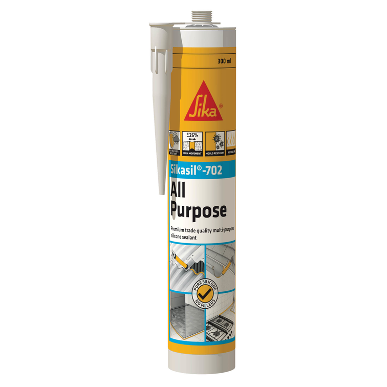 Sika Sikasil 702 Almond Ivory 300ml Silicone - TradieCart