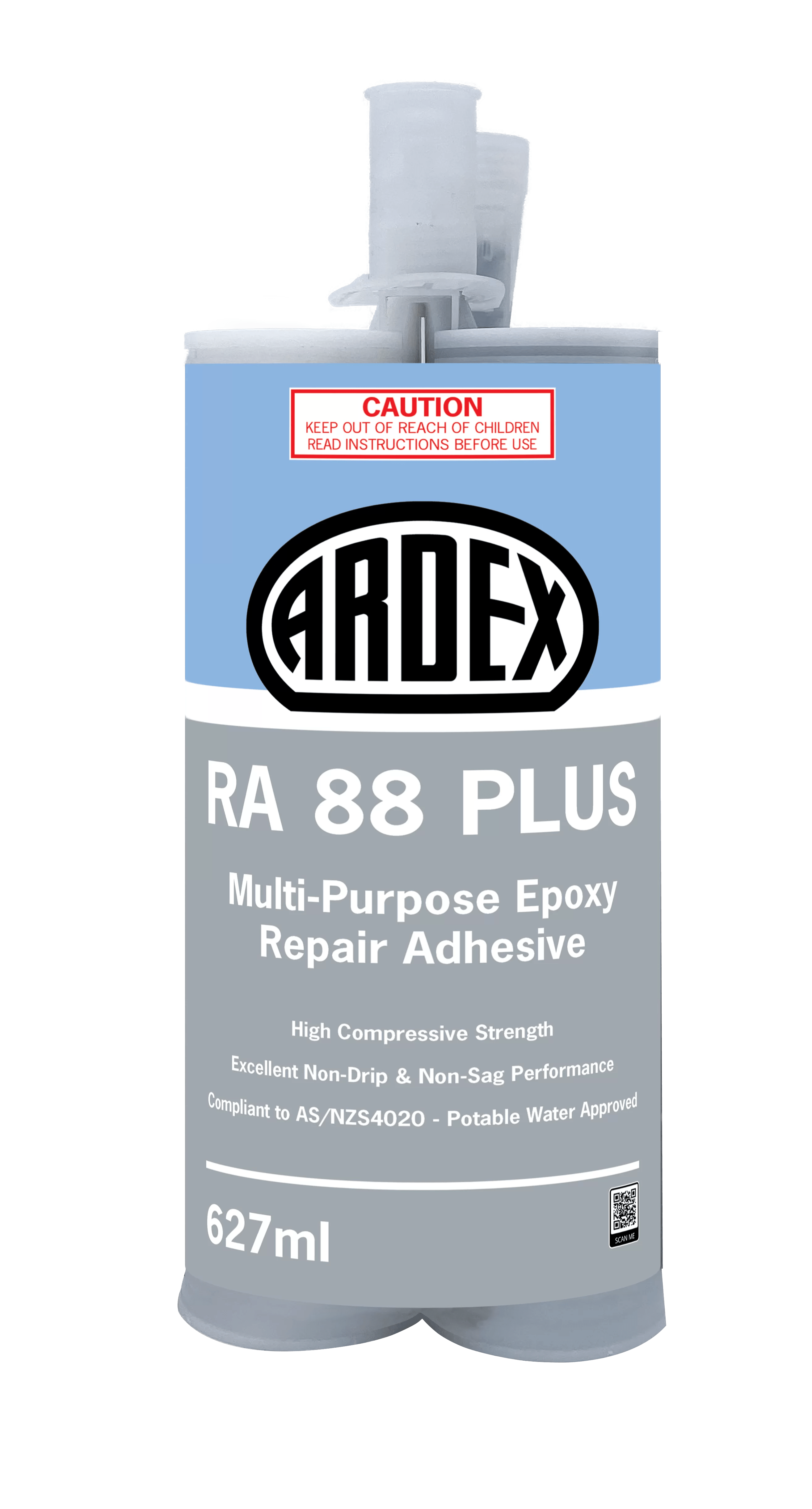 Ardex RA 88 Plus 627mL Cartridge Epoxy Repair Adhesive - TradieCart