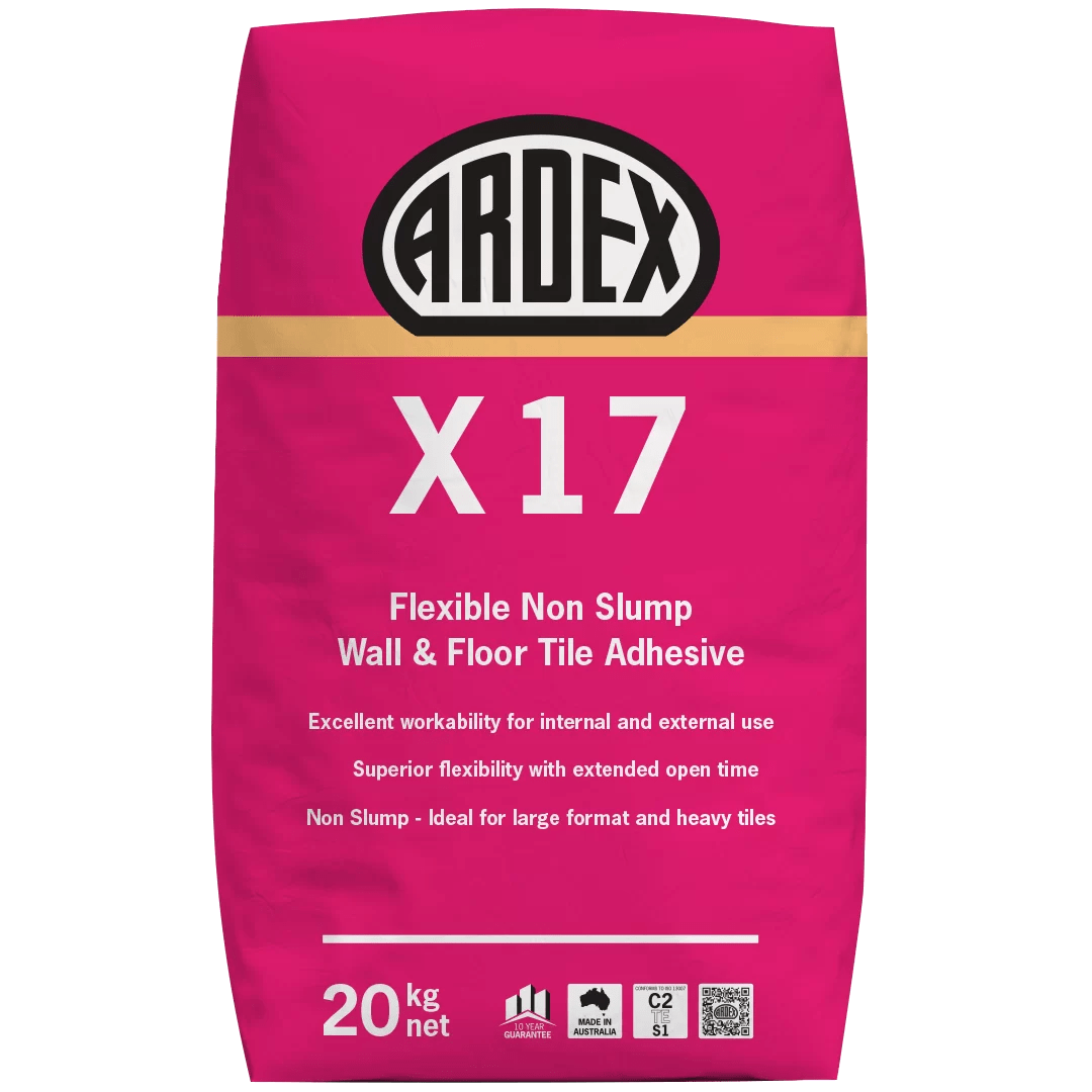 Ardex X17 White 20kg Polymer Modified Tile Adhesive - TradieCart
