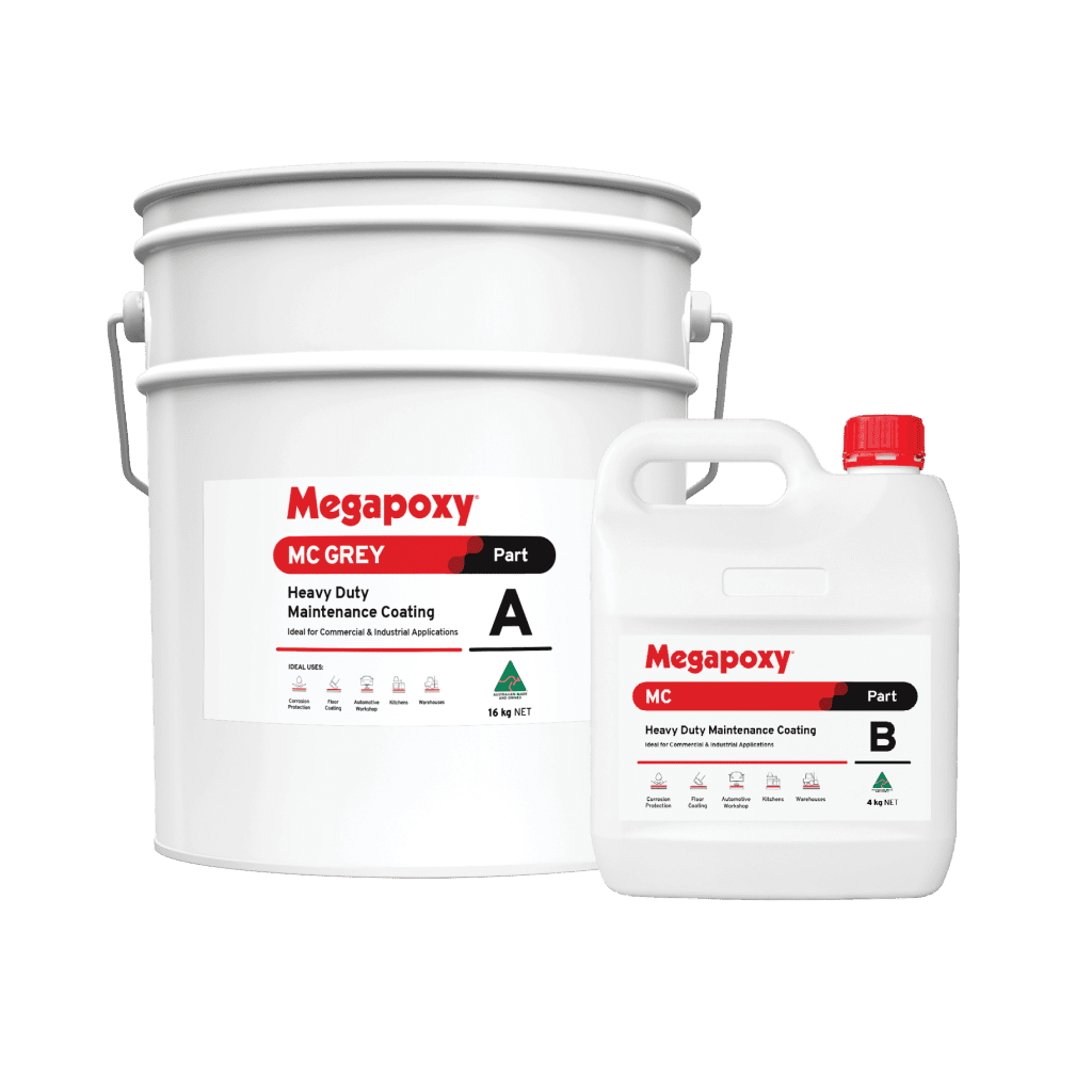 Megapoxy MC Grey 5kg Kit Heavy Duty Maintenance Coating - TradieCart