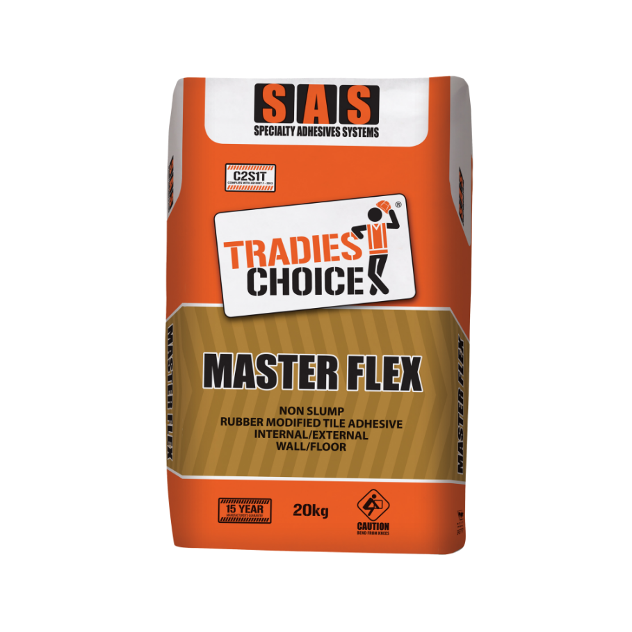 SAS Master Flex ECO 20kg Rubber Rubber Based Tile Adhesive - TradieCart