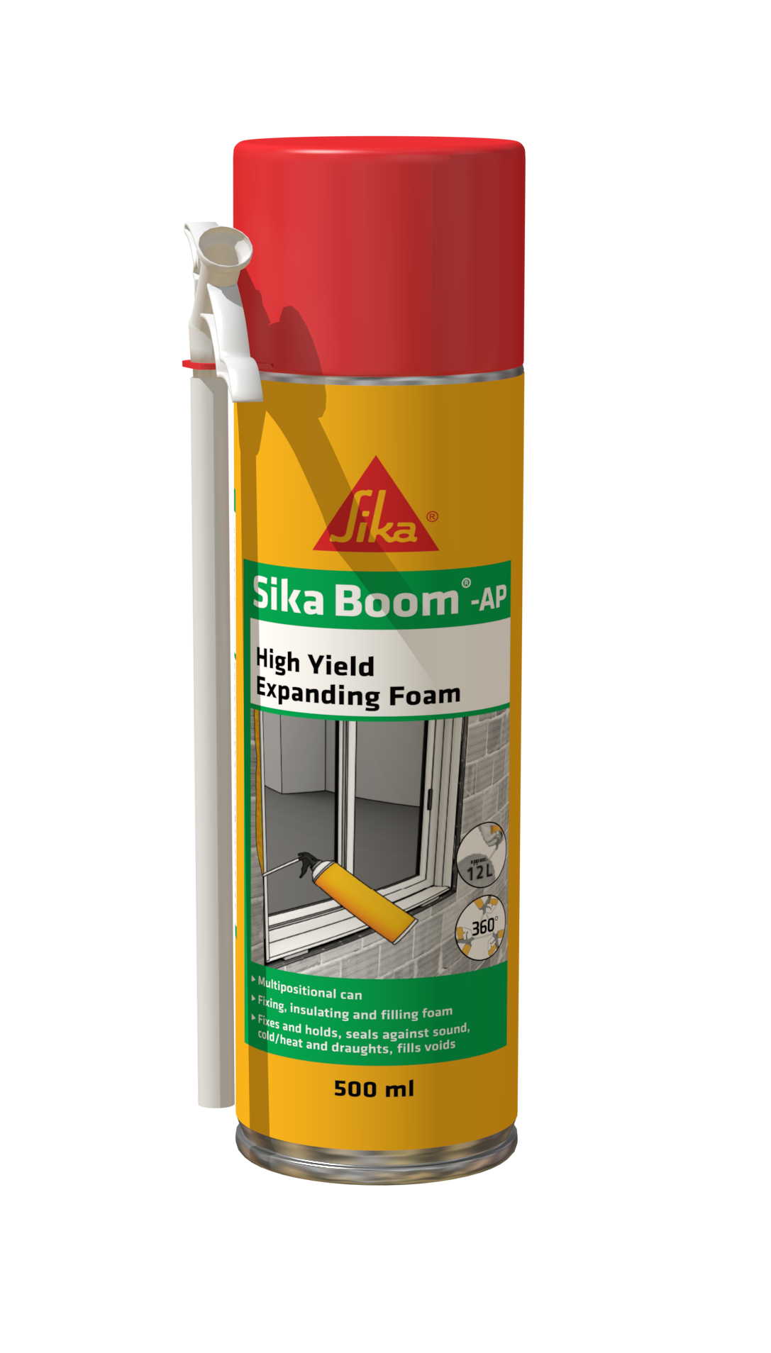 Sika Boom AP 750ml Aerosol Can (Box of 12) Polyurethane Foam - TradieCart