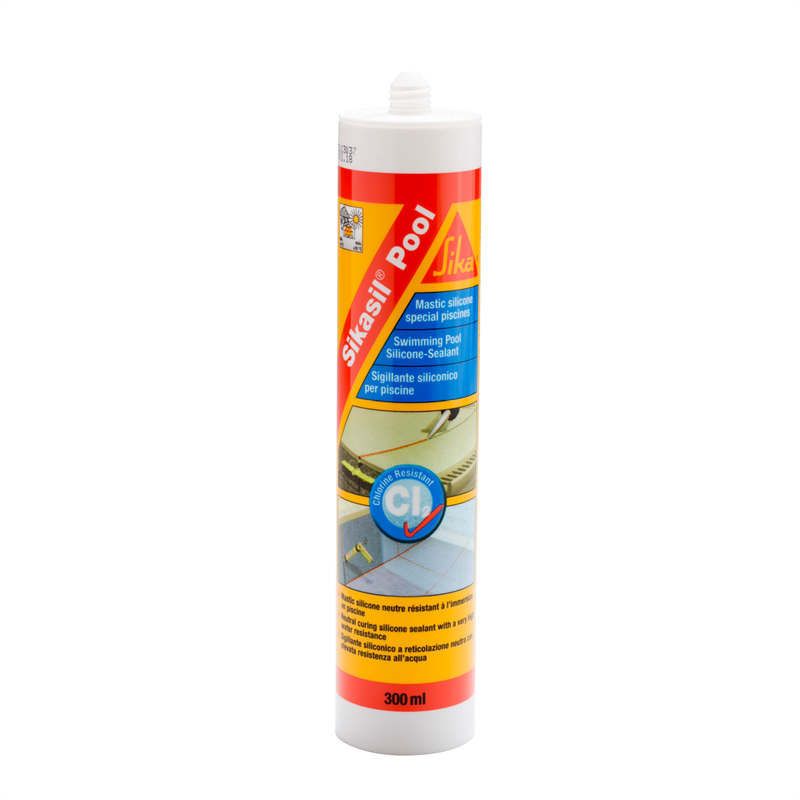 Sika Sikasil Pool Transparent 300ml Cartridge (Box of 12) Sealant ...