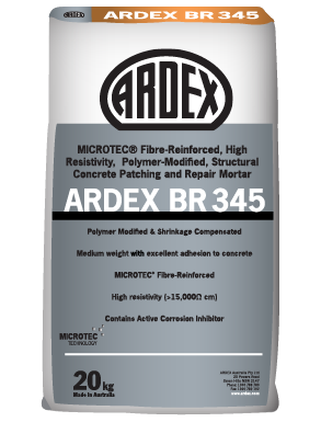 Ardex BR 345 20kg Structural Patch and Repair Mortar - TradieCart