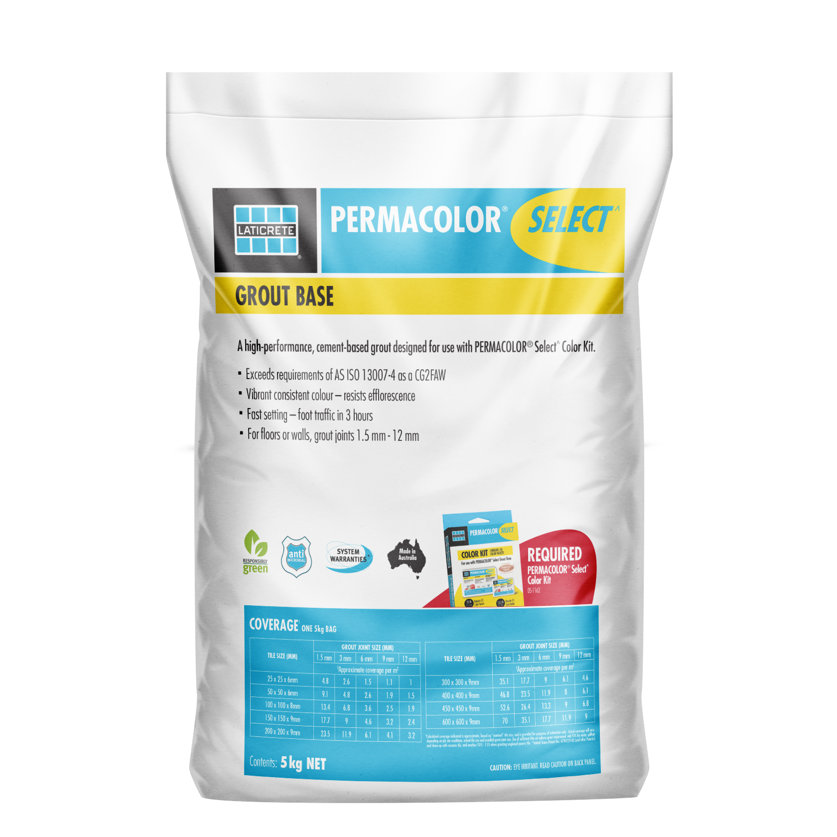 Laticrete Permacolor Select #53 Twilight Blue 100gm Colour Kit Tile ...