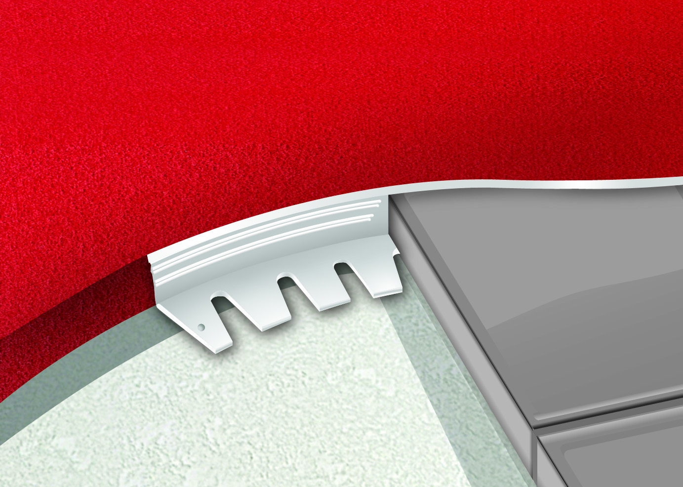 DTA Formable Aluminum Tiling Angle White 10mm X 3m Long - TradieCart