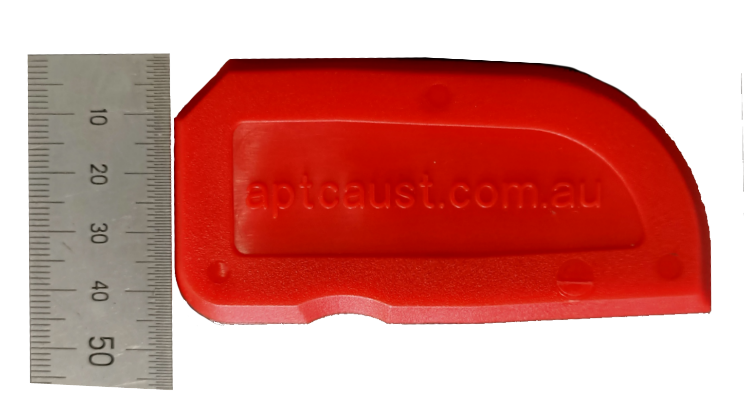 B&L Curved Scraper Red - TradieCart