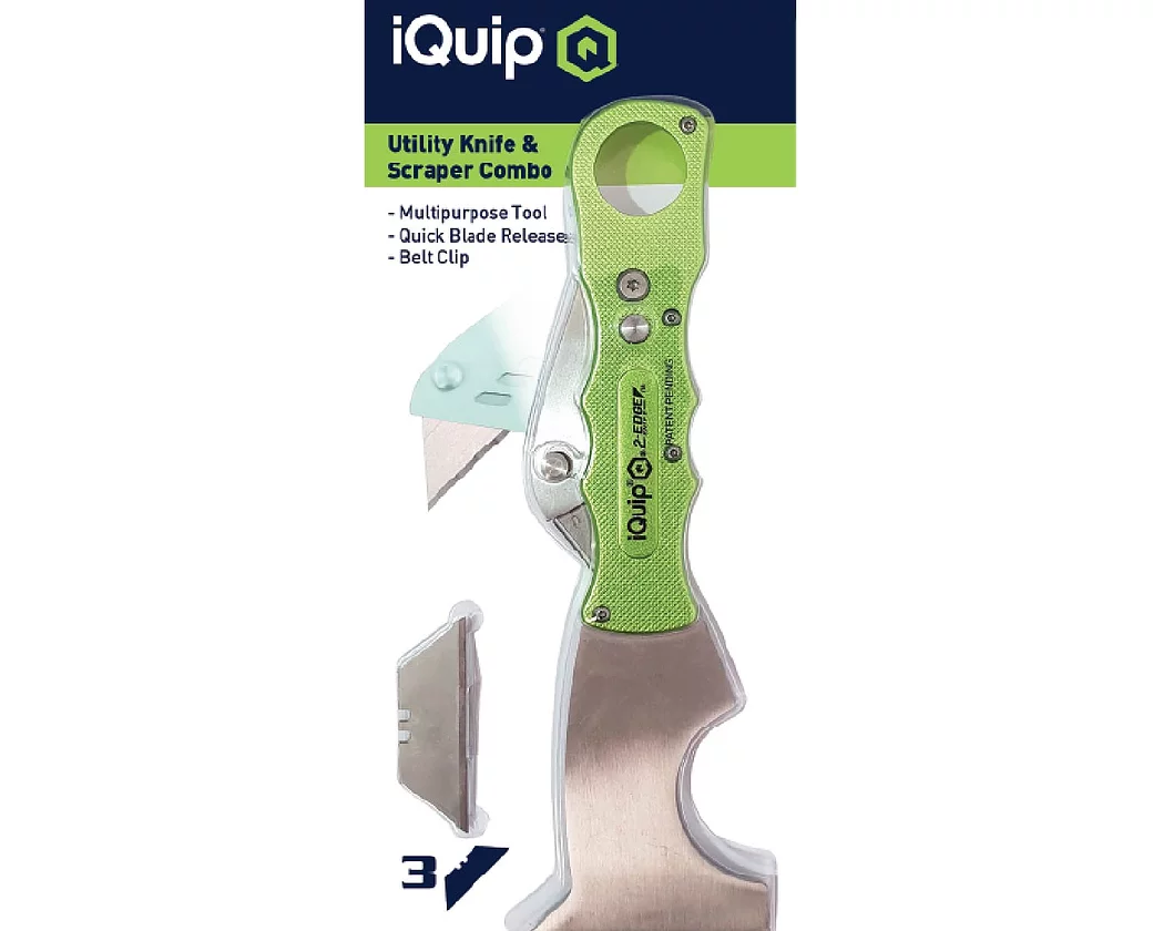 iQuip Utility Knife & Scraper Combo - TradieCart