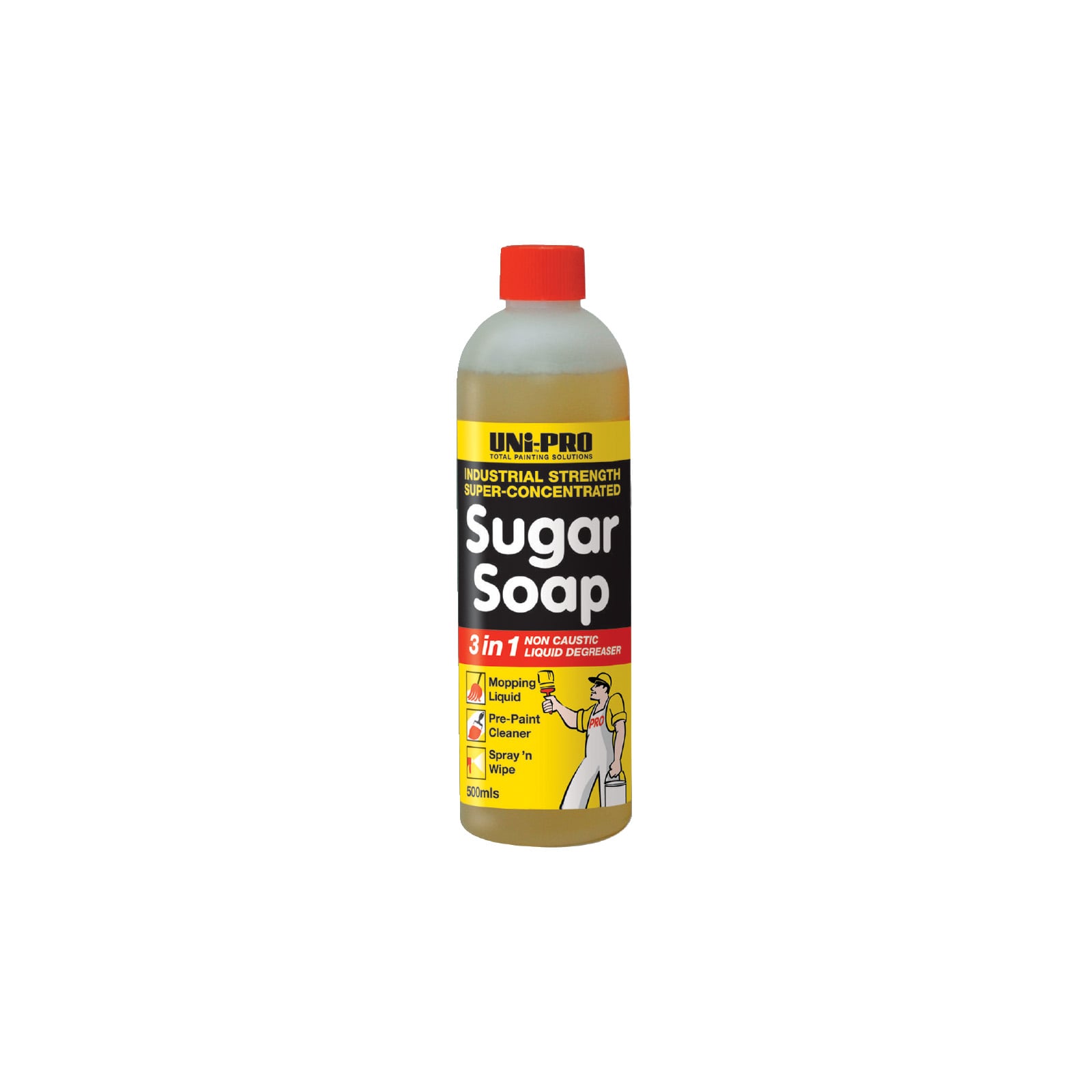 Uni Pro 3 in 1 Sugar Soap 500ml - TradieCart