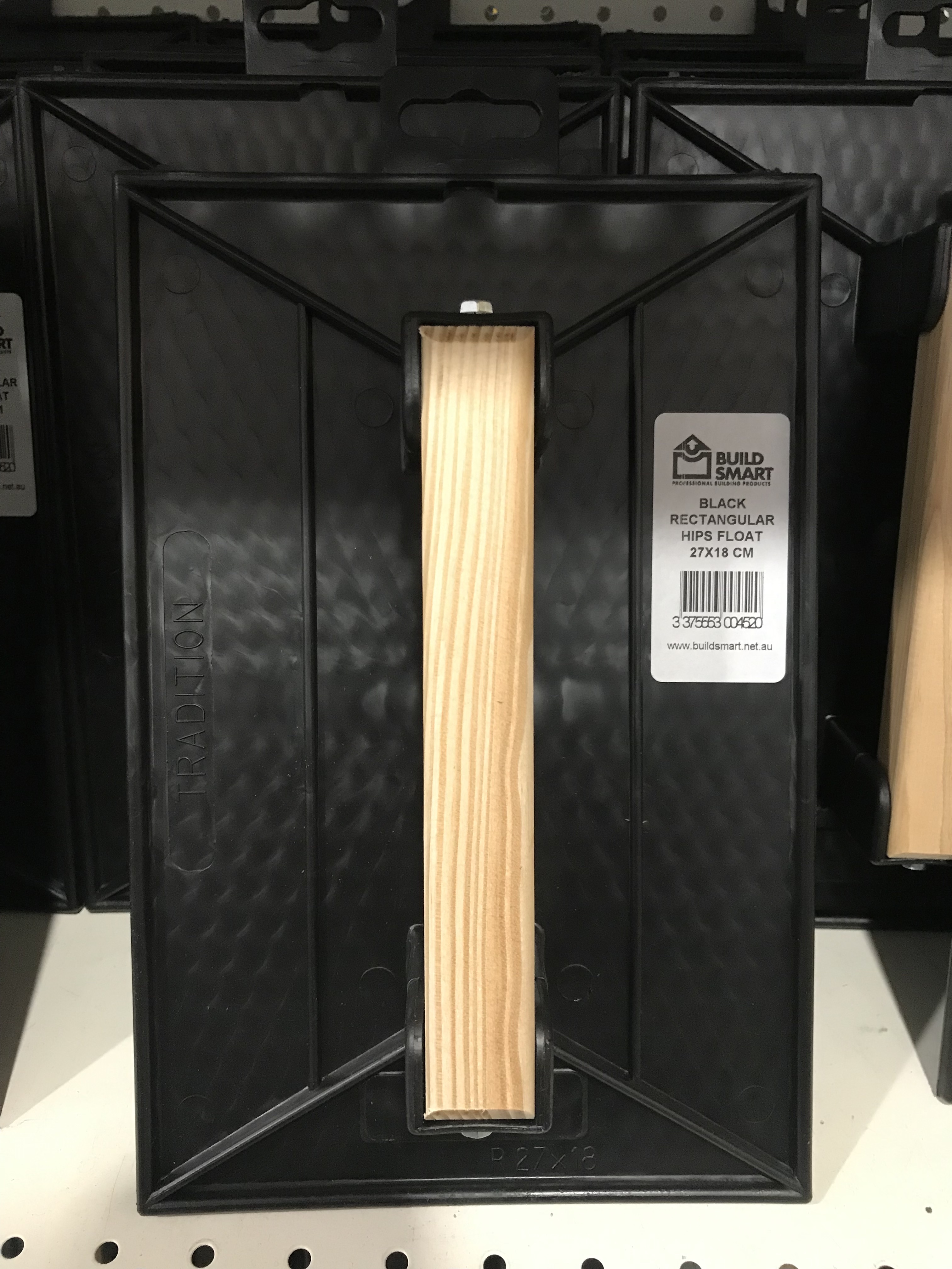 Build Smart Rectangular Black Diamond Float 270mm X 180mm - TradieCart