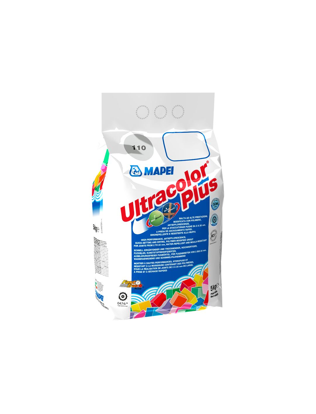 Mapei Ultracolor Plus #125 Castle Grey 5kg Tile Grout - TradieCart