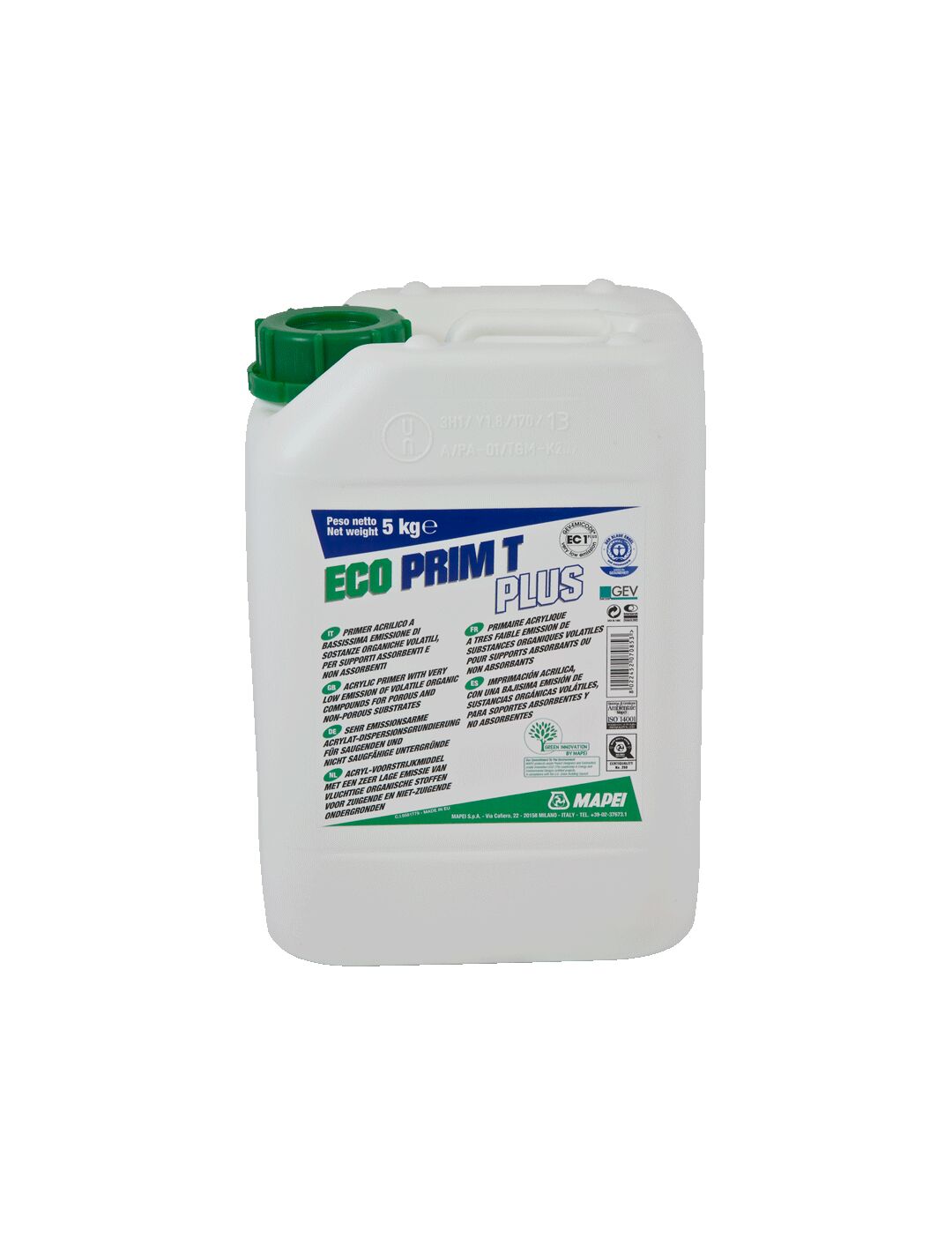 Mapei Eco Prim T Plus 5kg Primer - TradieCart