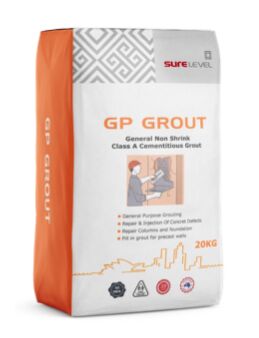 Sure Level GP Non Shrink Grout 80MPa 20kg - TradieCart