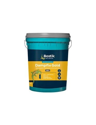 Bostik Dampfix Gold Grey 15 Litres Water Based Polyurethane ...