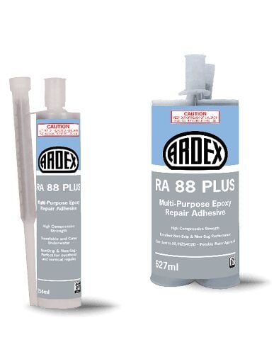 Ardex RA 88 Plus 254ml (Box of 12) Cartridge Epoxy Repair Adhesive ...