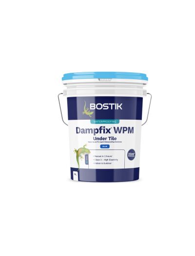 Bostik Dampfix WPM Blue 15 Litres Undertile Polyurethane Waterproofing ...