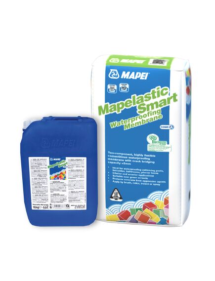 Mapei Mapelastic Smart (Part A 10kg Liquid + Part B 20kg Powder ...