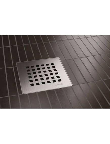 Wedi Fundo Drain Grid Square 100mm X 100mm (New Click & Seal Drain ...