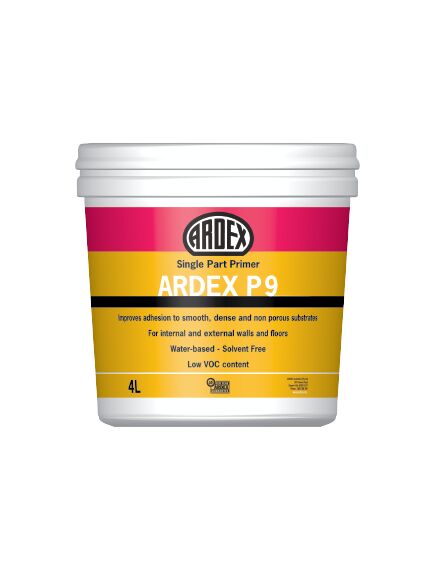 Ardex P9 4 Litres Non Porous Primer - TradieCart