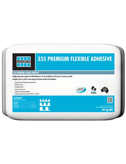 Laticrete 335 Premium White 20kg Polymer Modified Tile Adhesive ...