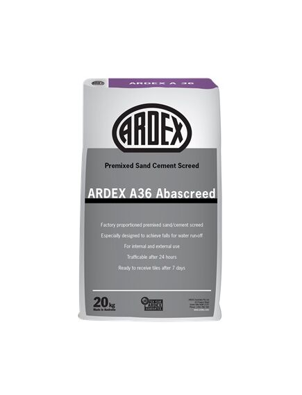 Ardex A36 Abascreed 20kg Screed - TradieCart