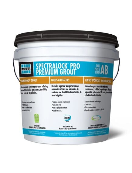 Laticrete Spectralock Pro Parts A & B Commercial Unit Epoxy Tile Grout ...