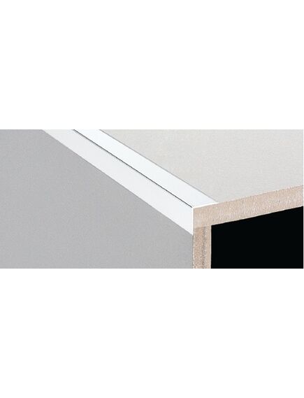 DTA Retro Fit Aluminum Angle White 10mm X 3m Long - TradieCart