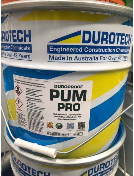 Durotech Duroproof PUM PRO Grey 15 Litres Polyurethane Waterproofing ...