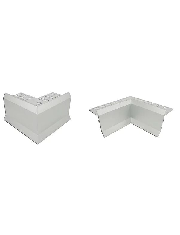 BAT Balcony Edge Trim External Corner Matt Silver 12mm - TradieCart