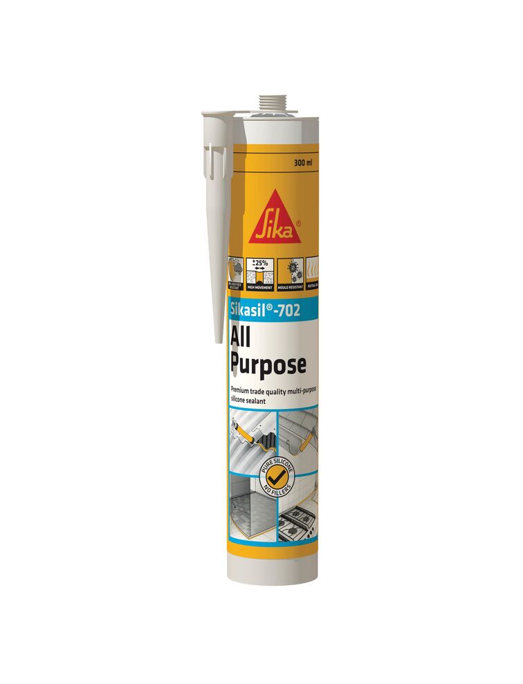 Sika Sikasil 702 Off White 300ml Silicone - TradieCart
