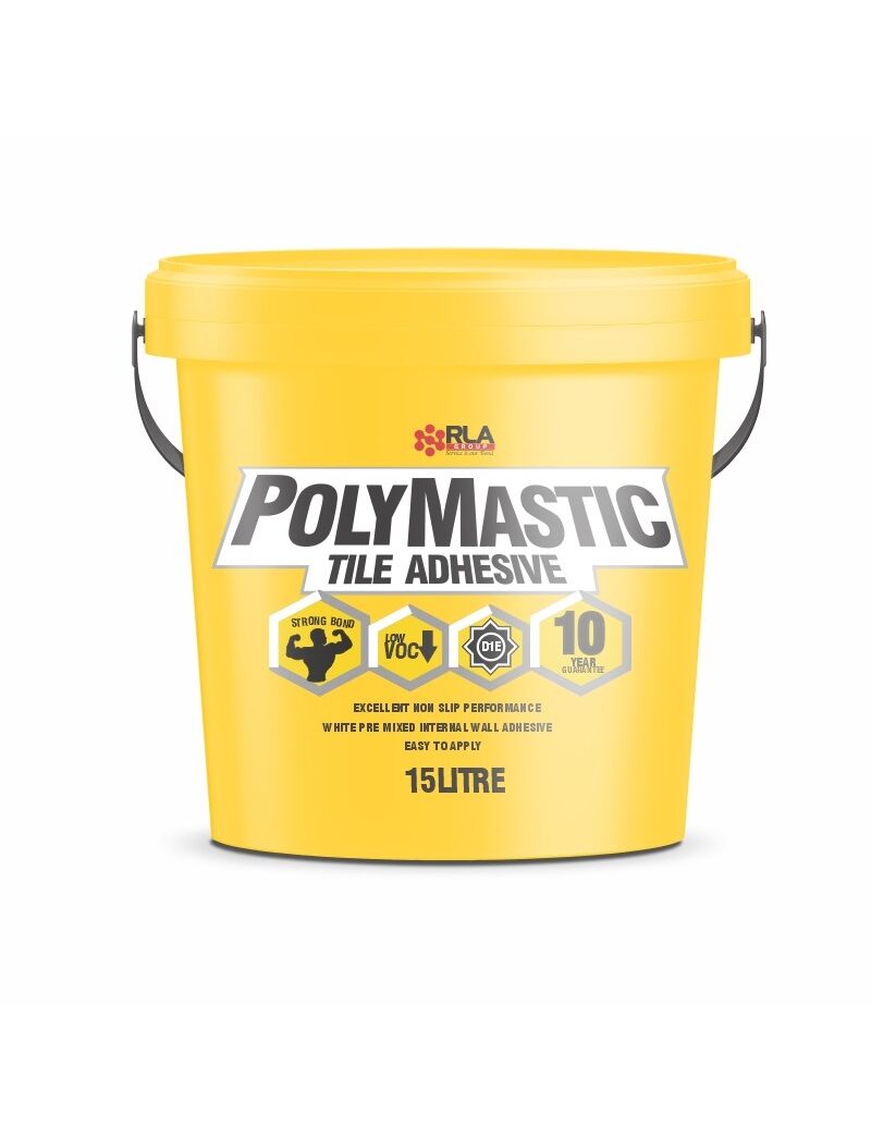 RLA Polymastic 15 Litres Pre Mixed Tile Adhesive - TradieCart