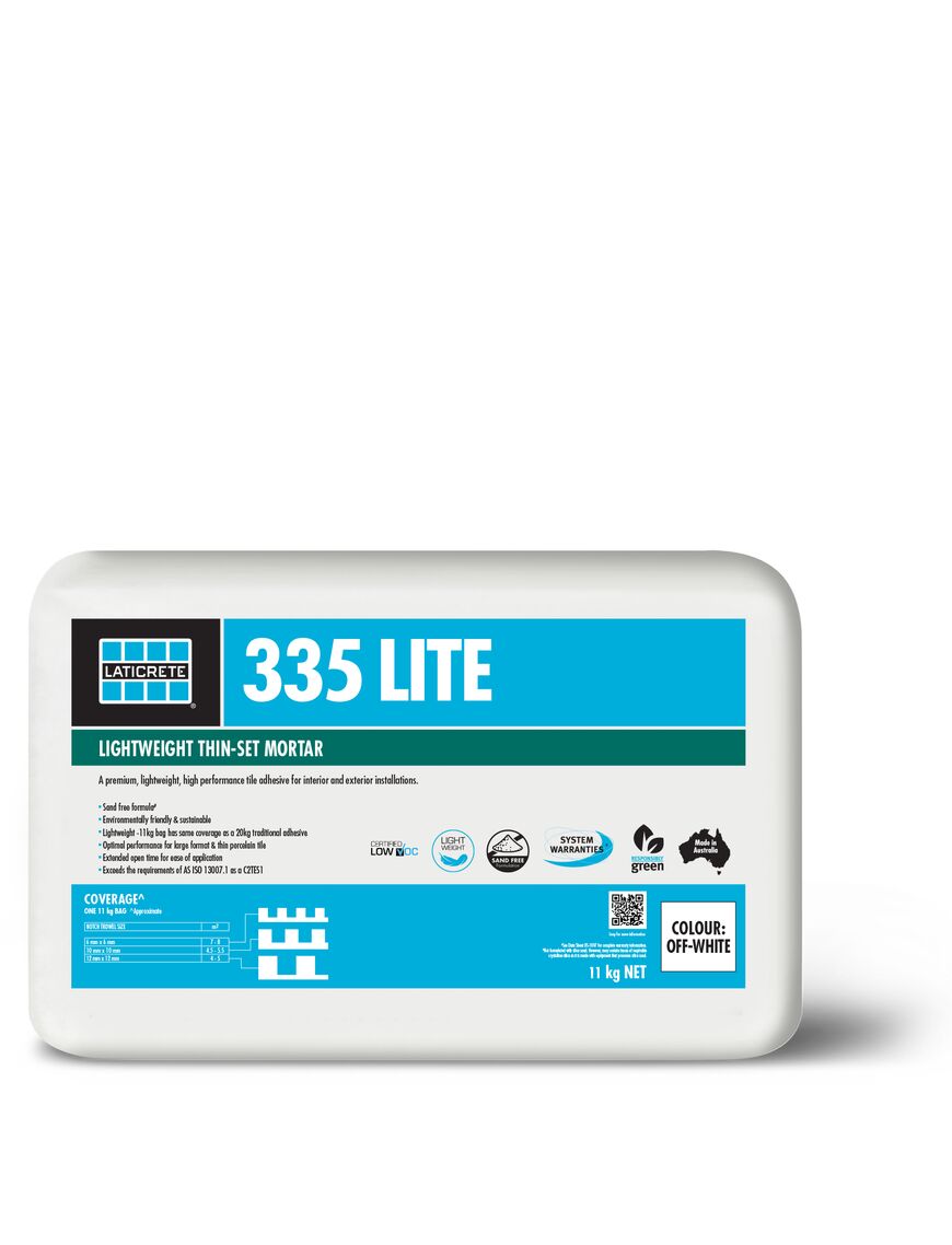 Laticrete 335 Lite Off White 11kg Lightweight Tile Adhesive - TradieCart