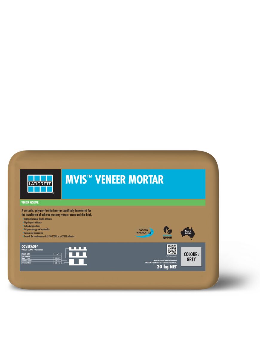 Laticrete MVIS Masonary Veneer Mortar 20kg - TradieCart