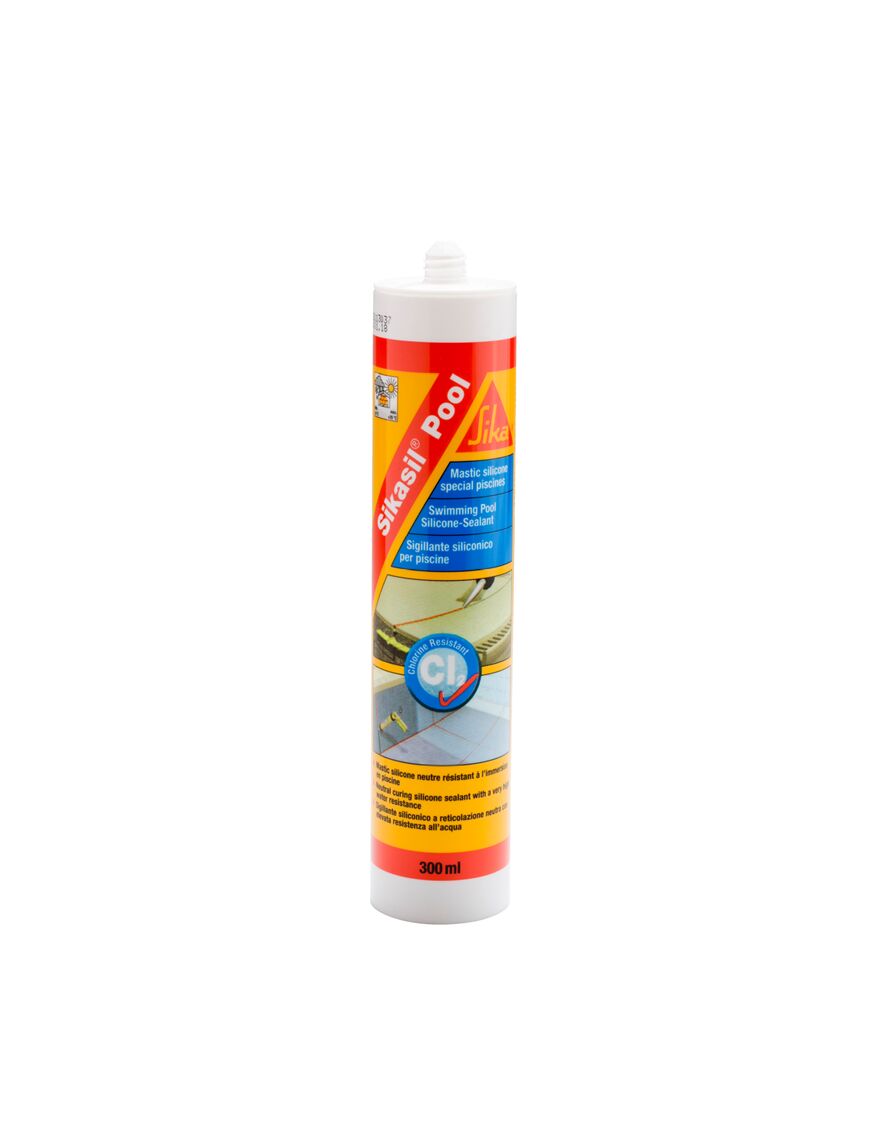 Sika Sikasil Pool White 300ml Cartridge (Box of 12) Sealant - TradieCart