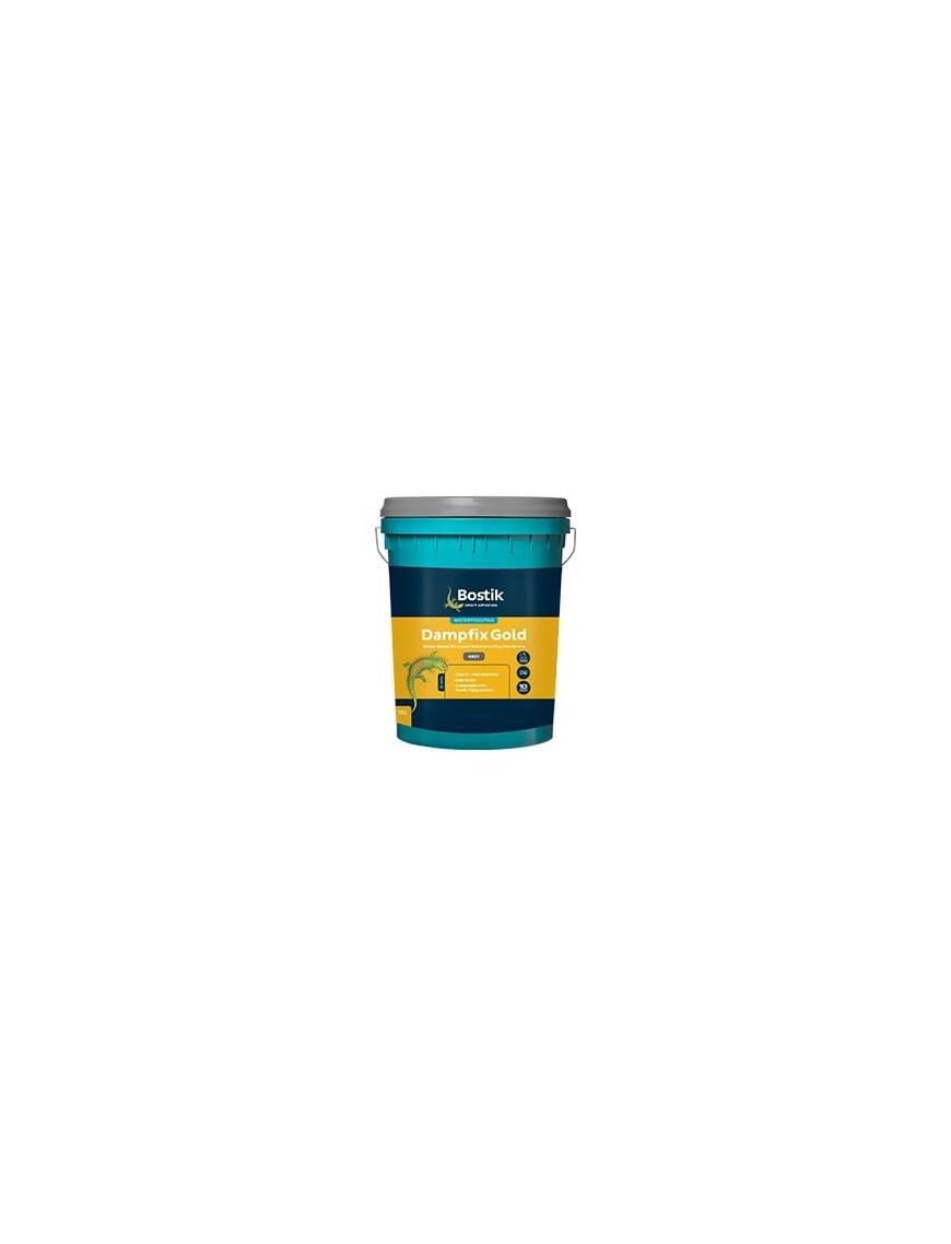 Bostik Dampfix Gold Grey 15 Litres Water Based Polyurethane ...