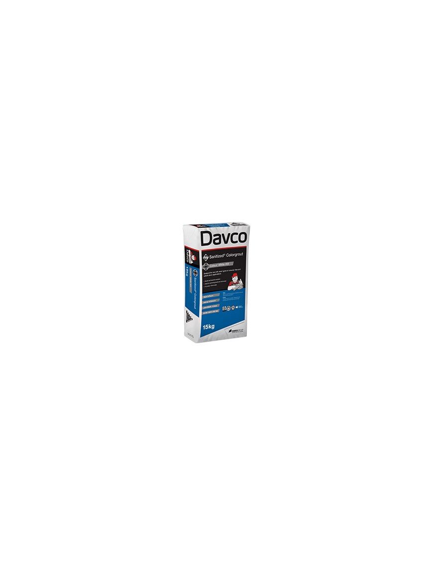 Davco Sanitized Colorgrout #77 Palladium 15kg Tile grout - TradieCart