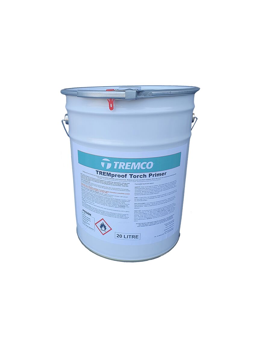 Tremco TREMproof Torch Bitumen 20 Litres Solvent Based Primer - TradieCart