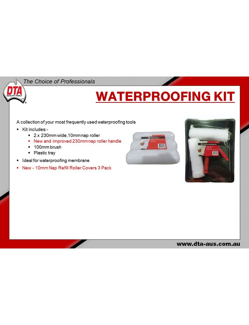 DTA Waterproofing Kit - TradieCart